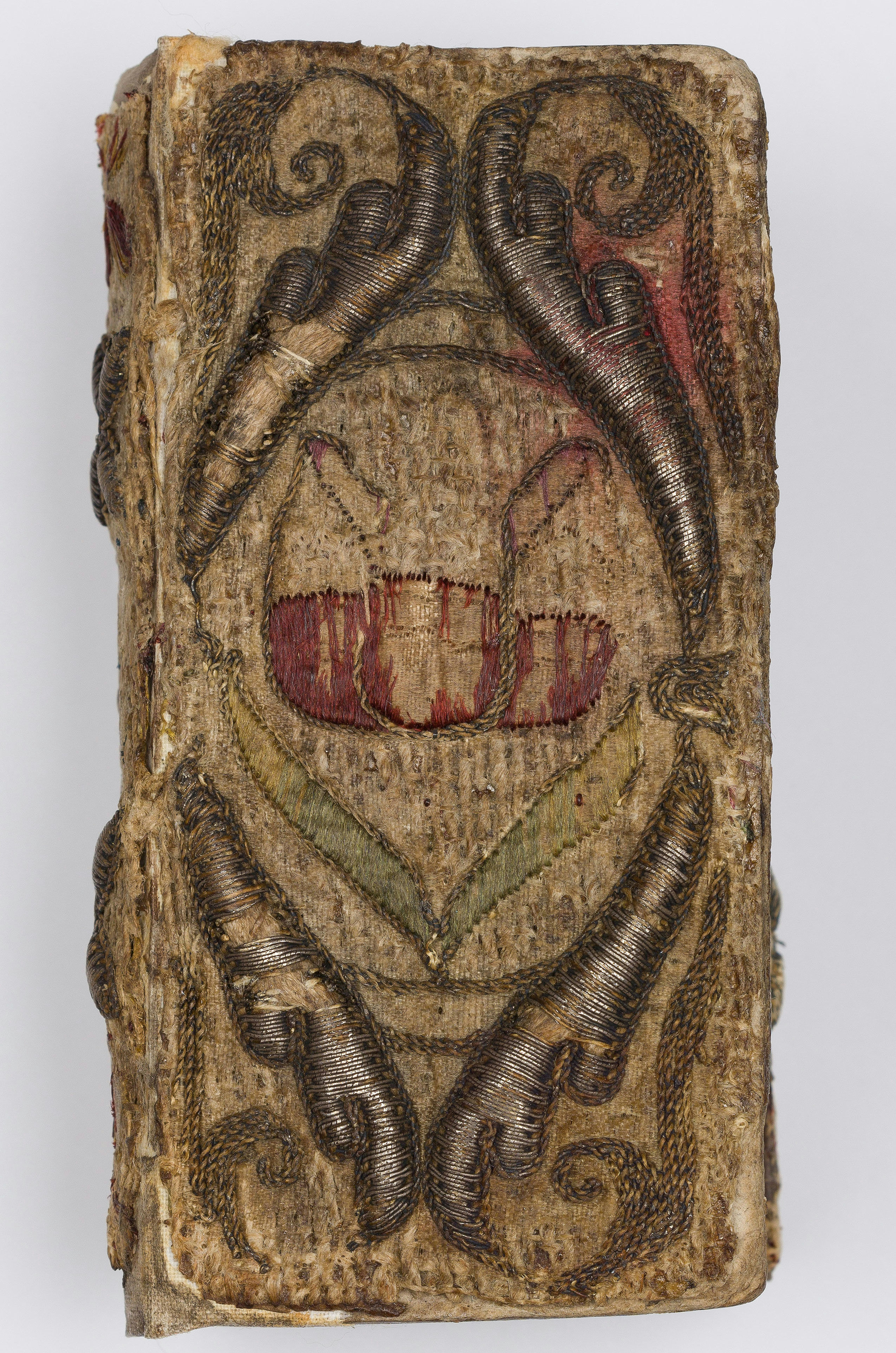 Embroidered Dos-à-Dos “The New Testament” and “The Whole Book of Psalms ...